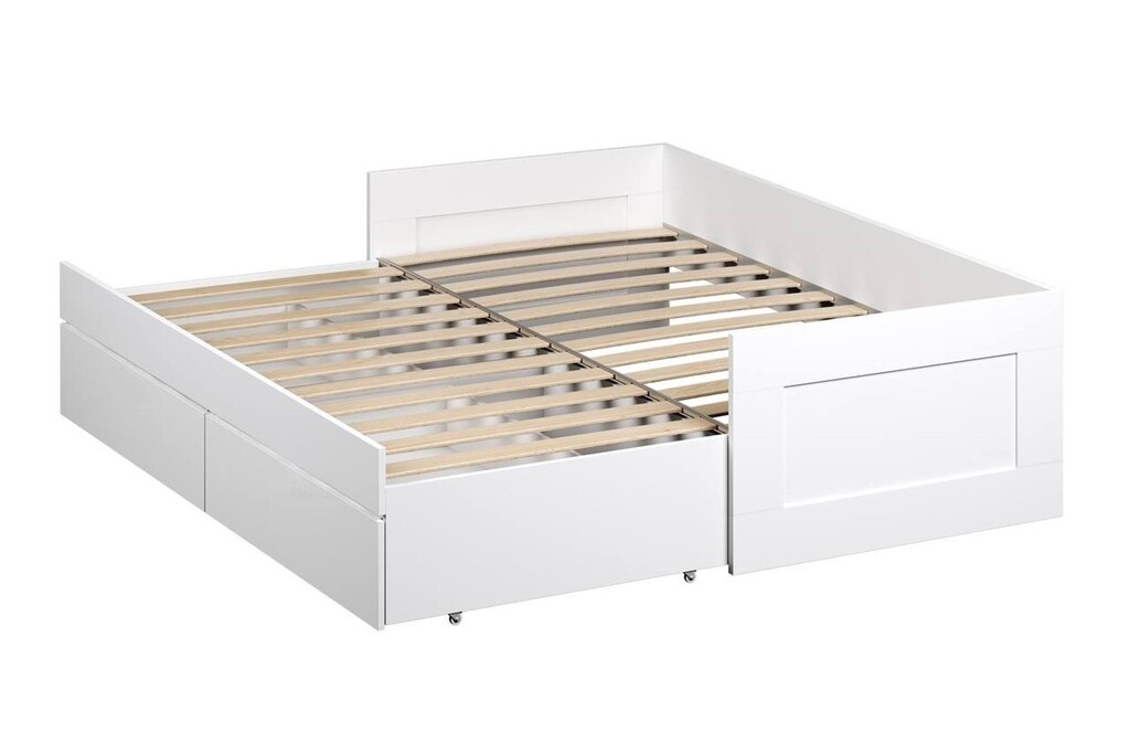 СИРИУС (БРИМНЭС) кровать раздвижная с ящиками 80/90х200 IKEA от ...
